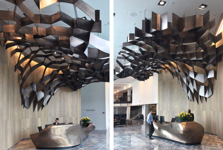 Private Interactive Art Canopy – NOWN