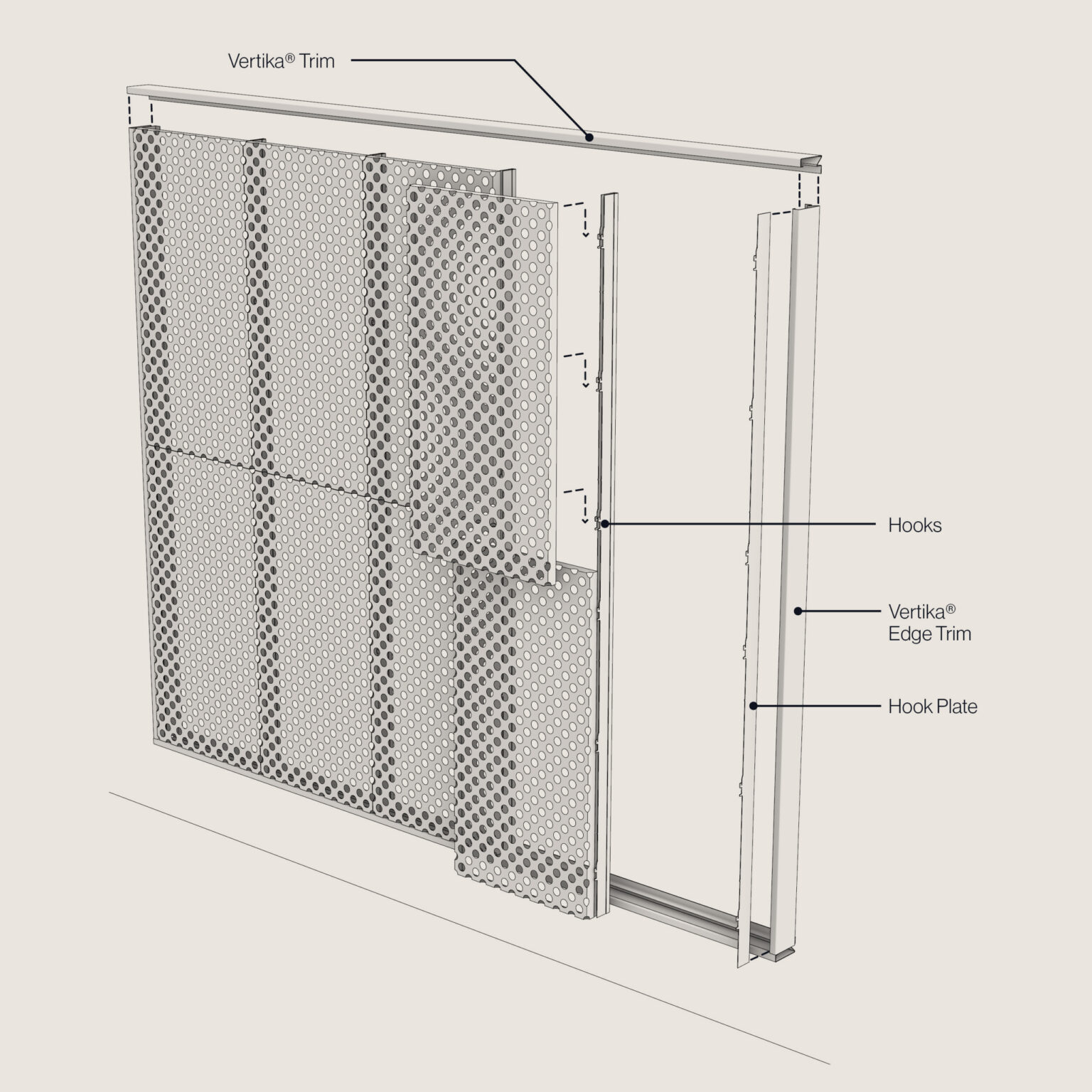 Vertika® Wall Channel System – NOWN